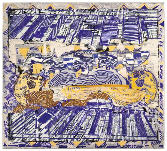 François Rouan, peintre protéiforme, et ses « empreintes » singulières ...