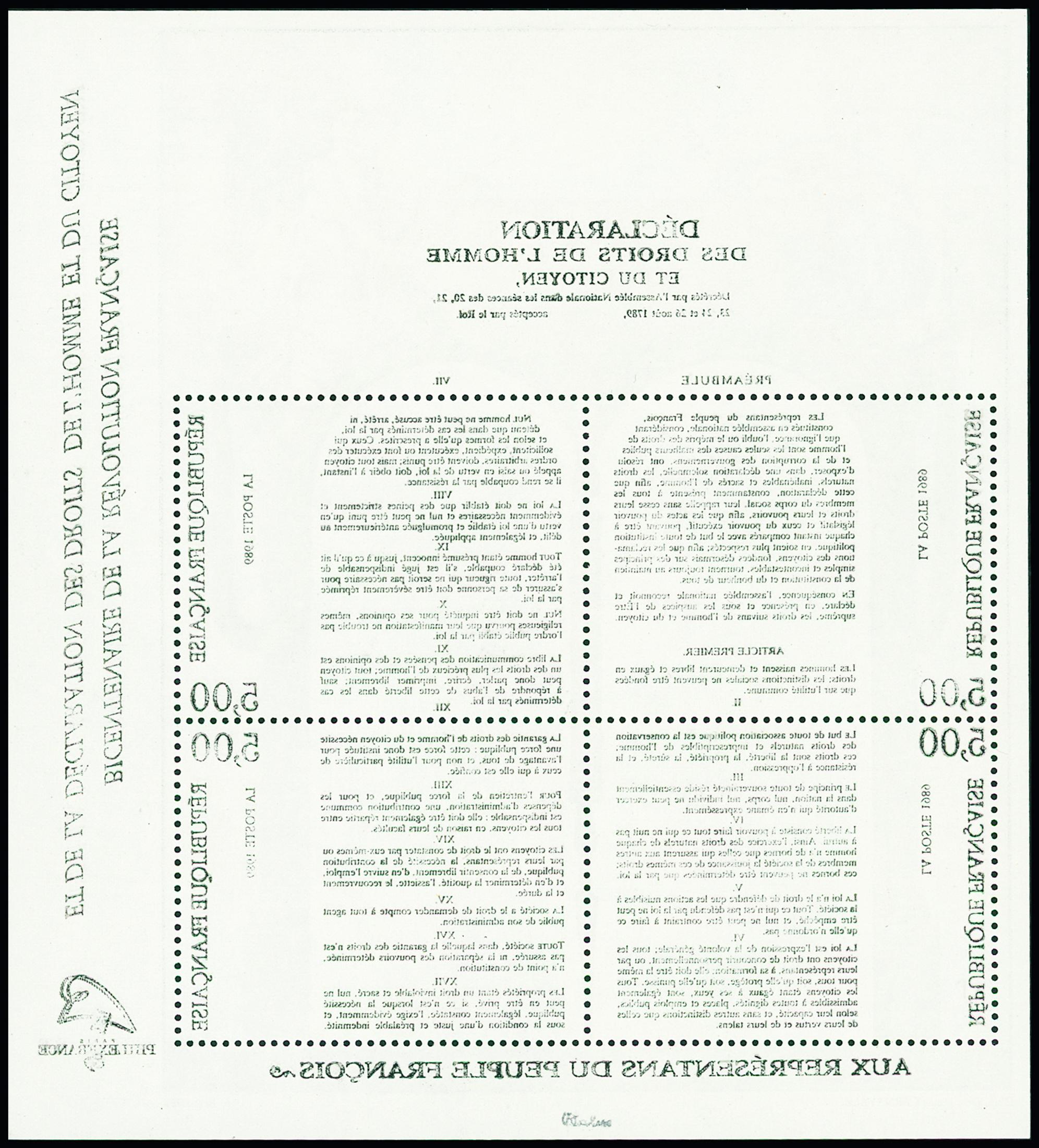Marché du timbre : un bloc de quatre du 1 franc vermillon mis à prix à ...
