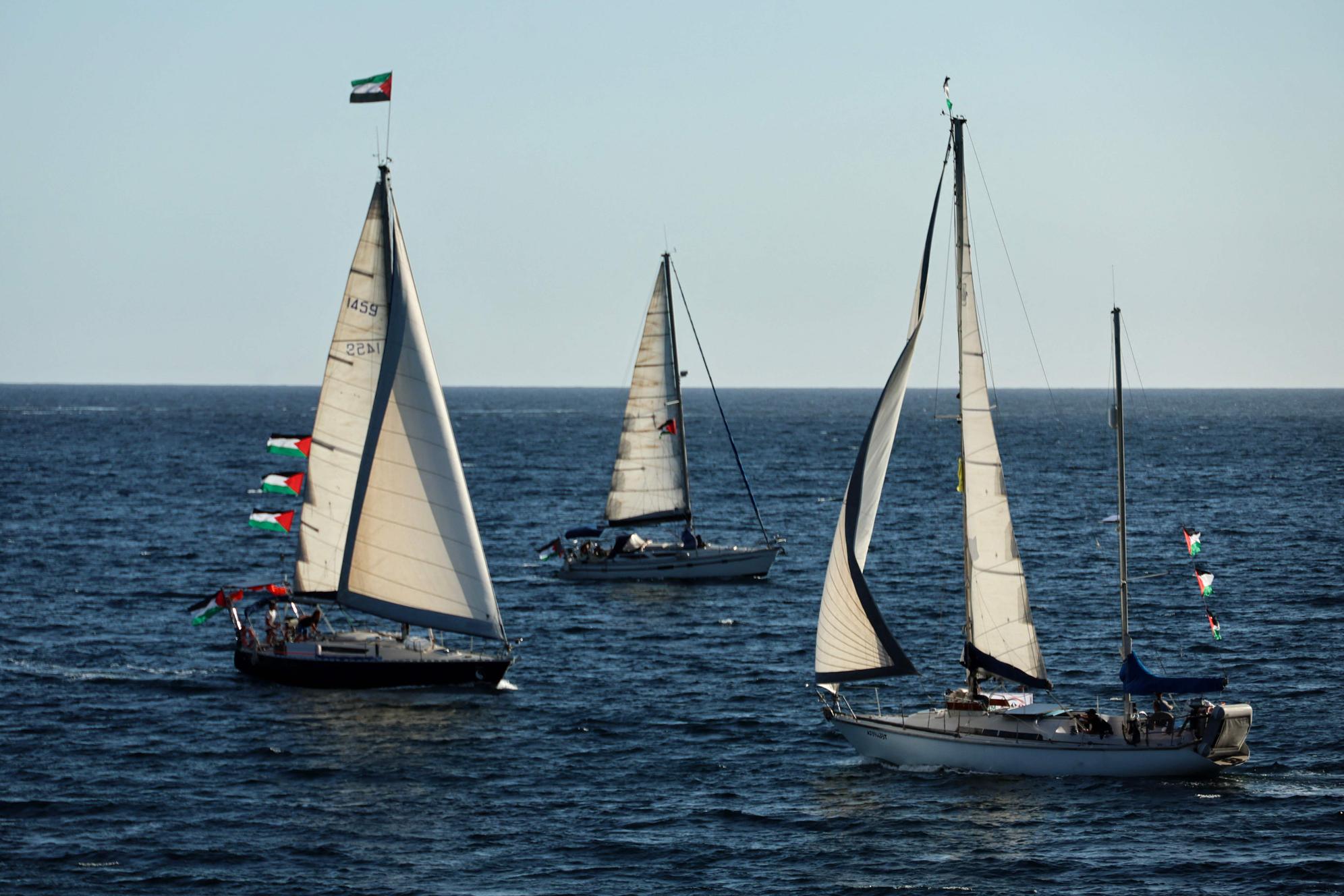 UN demands probe after drone 'attack' on Gaza aid flotilla