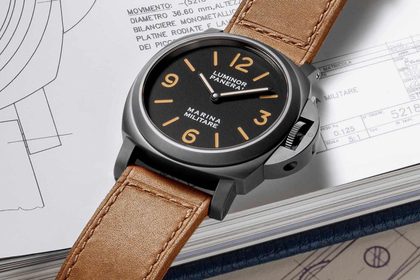 Une montre au pied marin