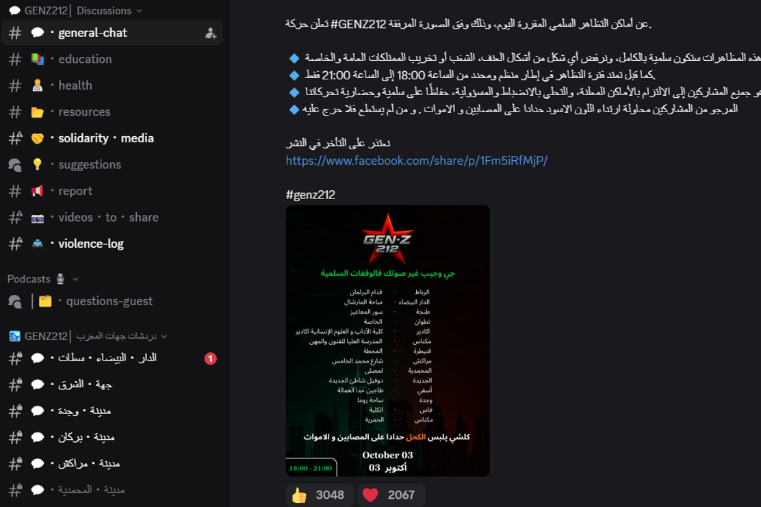 How Discord has become a tool for youth mobilization in Morocco and Nepal