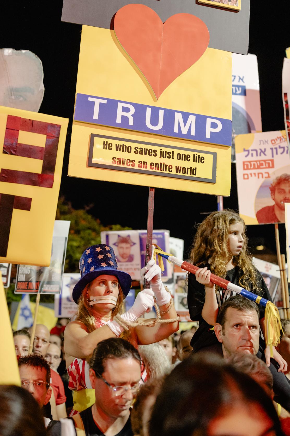 Pour les familles d’otages rassemblées à Tel-Aviv, jamais la délivrance ...