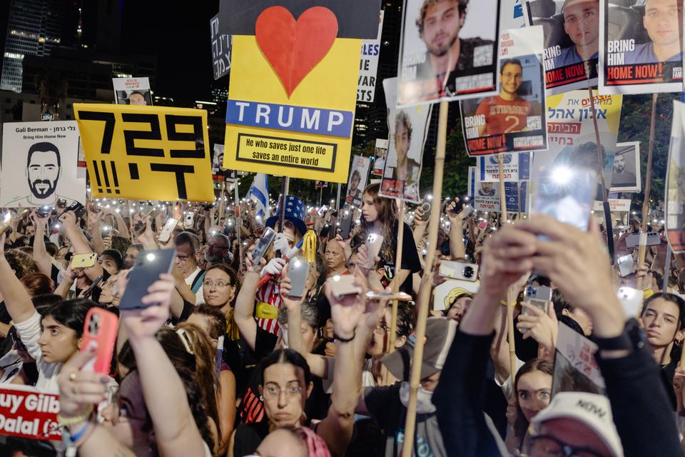 Pour les familles d’otages rassemblées à Tel-Aviv, jamais la délivrance ...