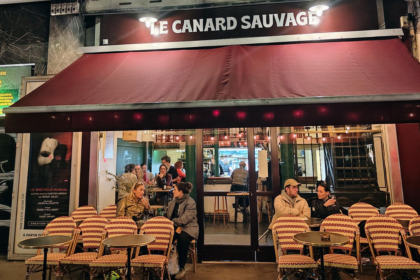 A Paris, le restaurant Canard sauvage fait de l’aile aux amateurs de gibier