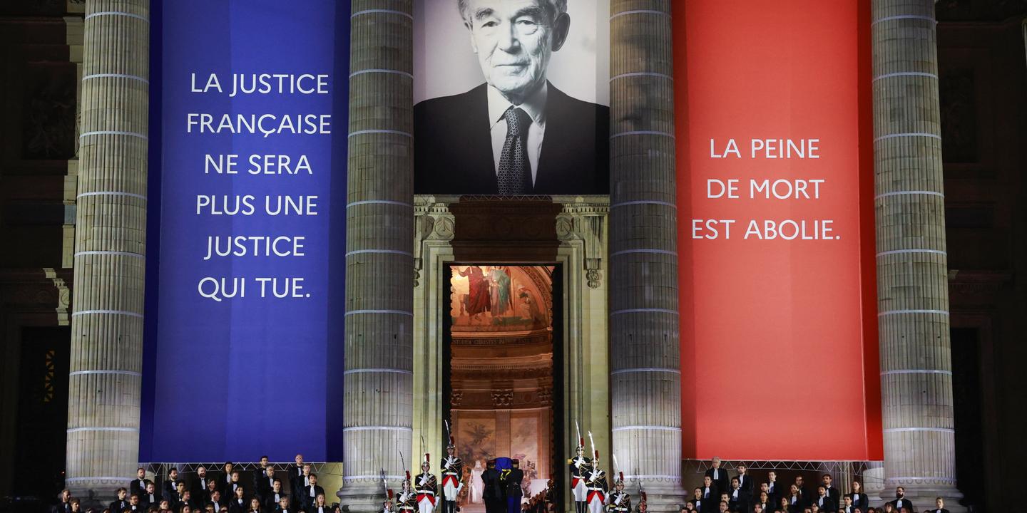 Robert Badinter au Panthéon : les images de la cérémonie