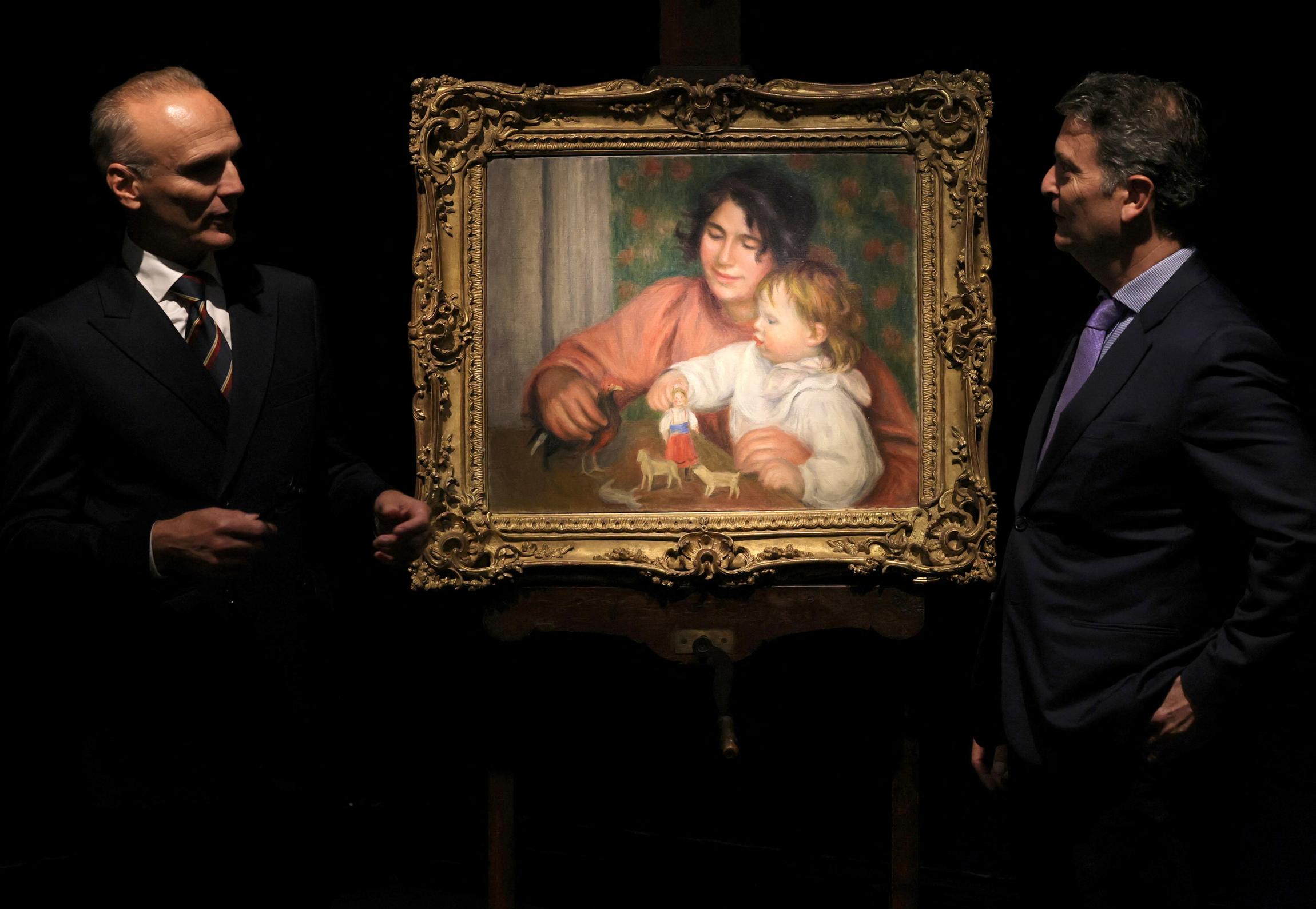 Paris auctioneers announce sale of Renoir portrait of his filmmaker son