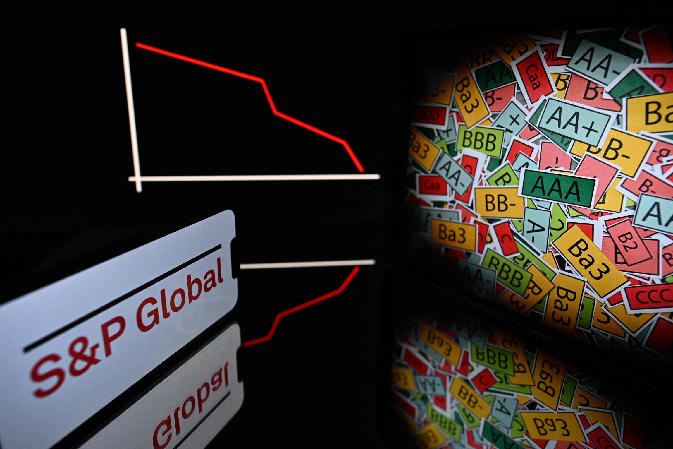 S&P's downgrade of France's credit rating sanctions political instability