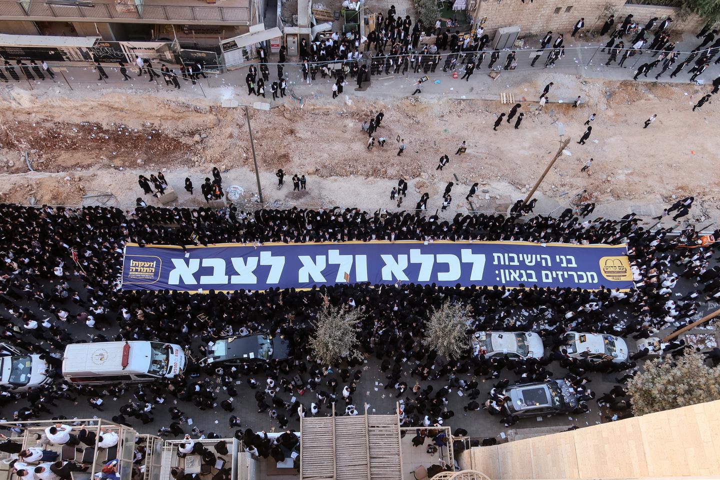 Tens of thousands of ultra-Orthodox Jews protest military draft in ...