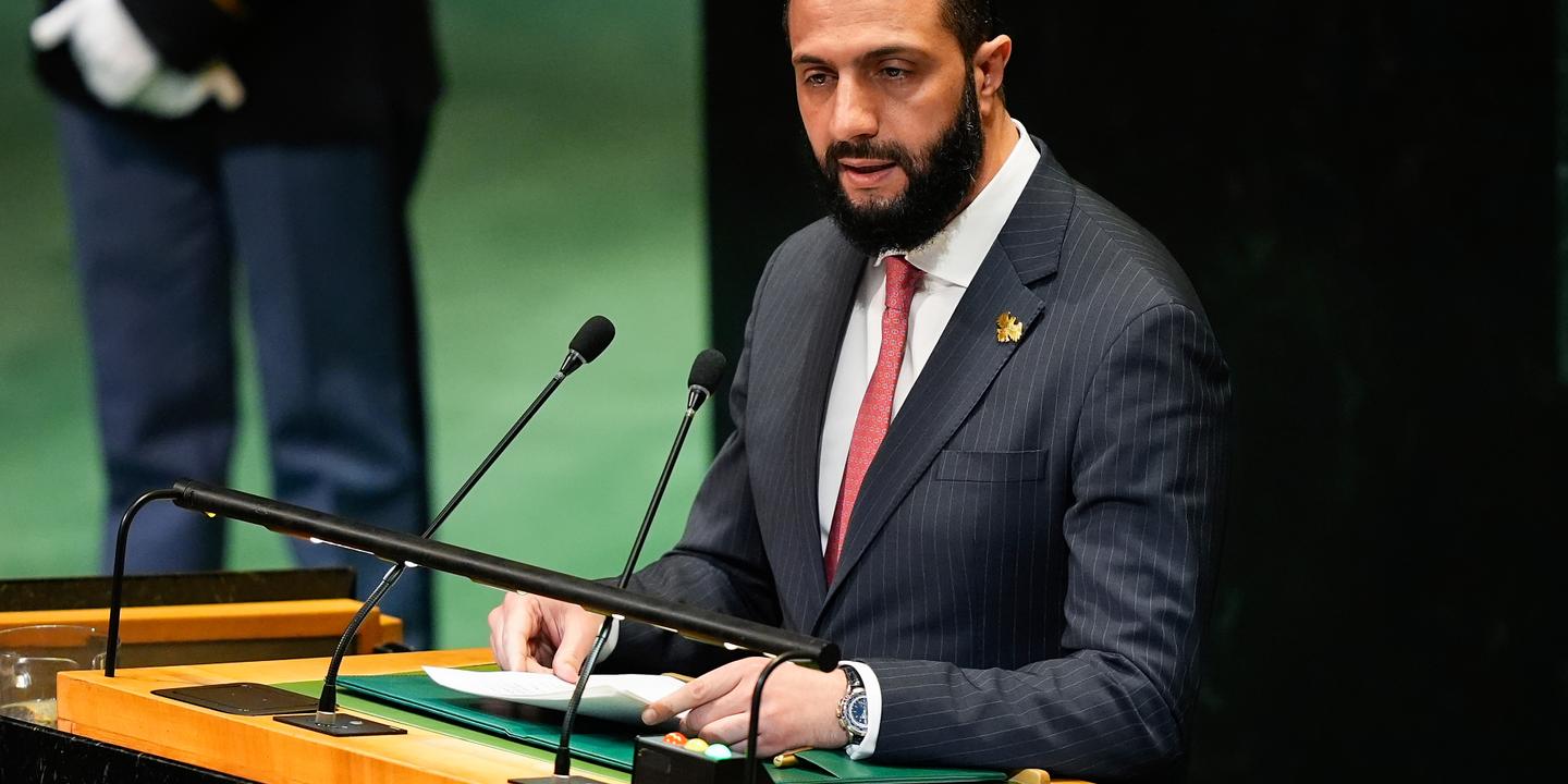 Ahmed Al-Charaa, président de Syrie, en visite officielle aux Etats ...