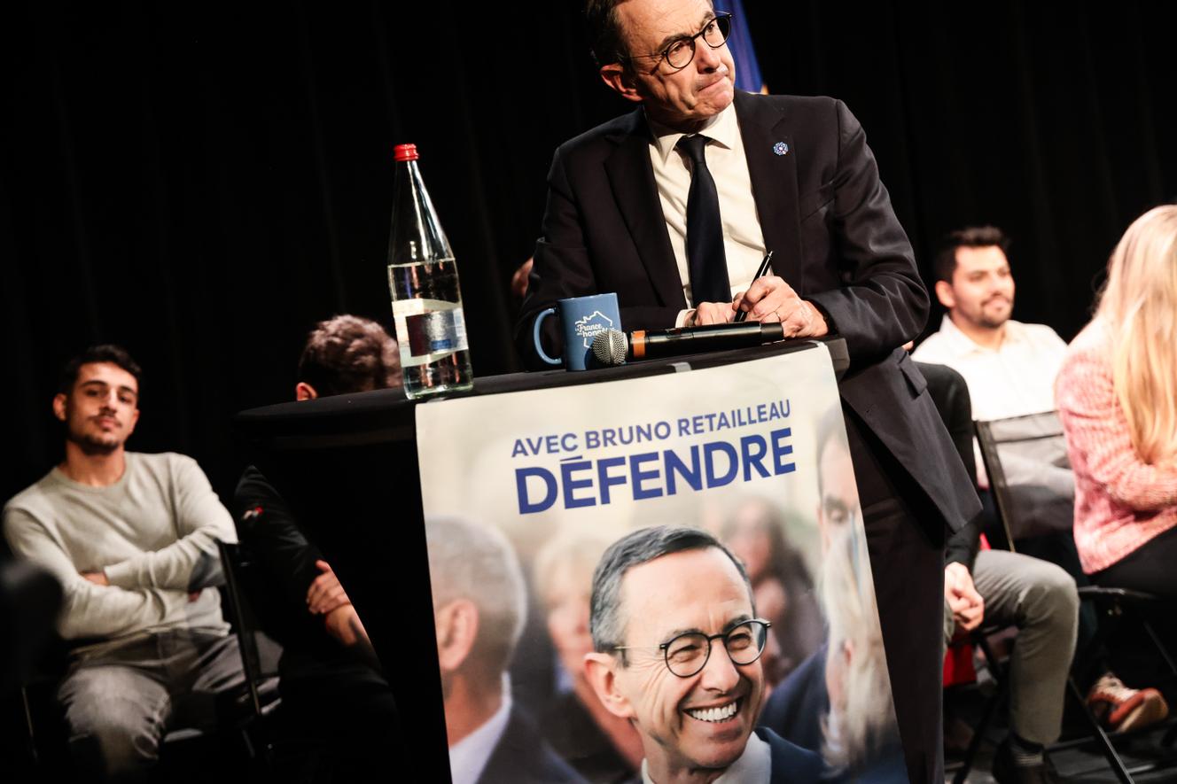 Bruno Retailleau, a hardline conservative ready to run for French president