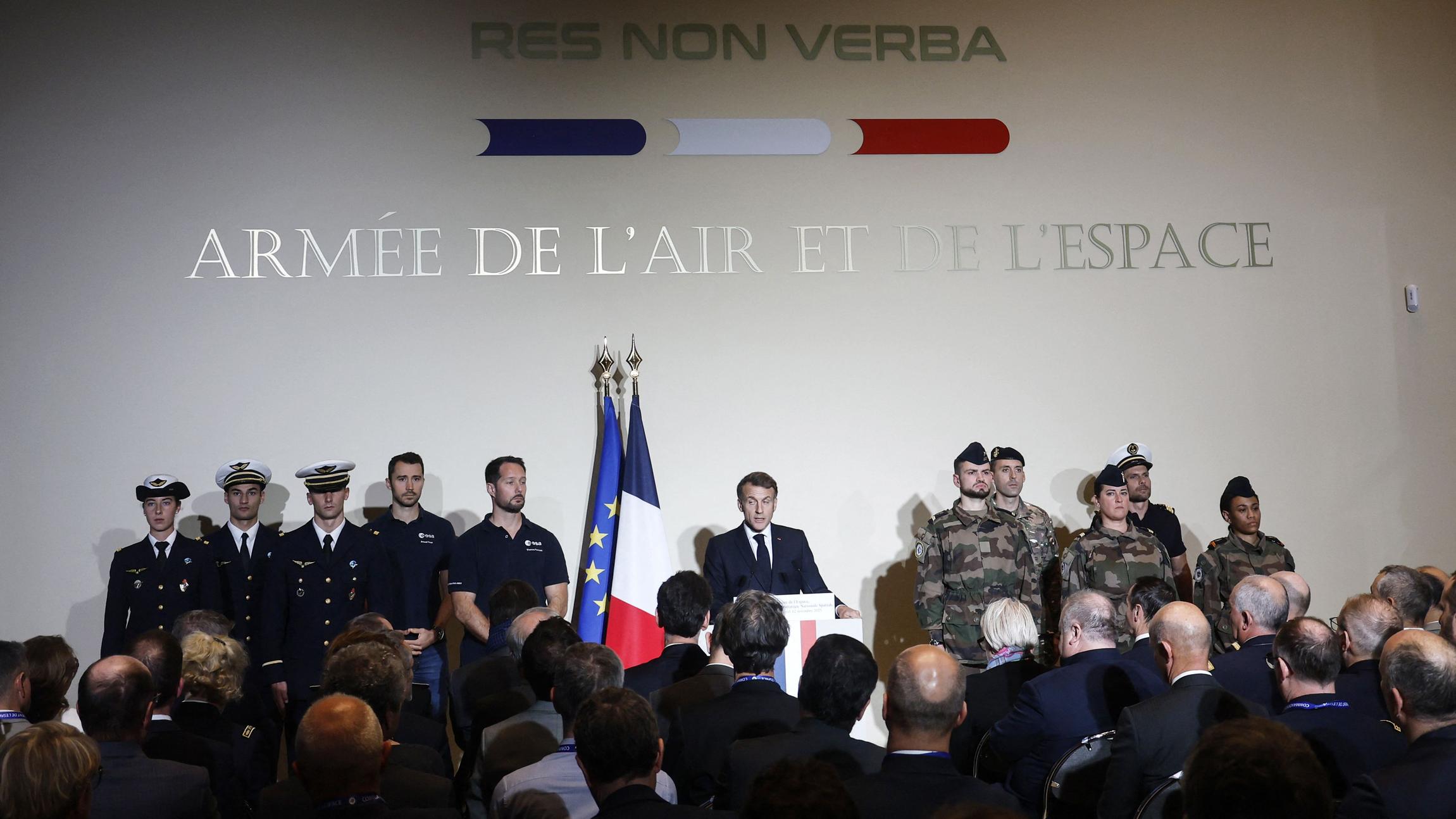 Macron warns of 'brutalization' of space warfare and unveils France's ...