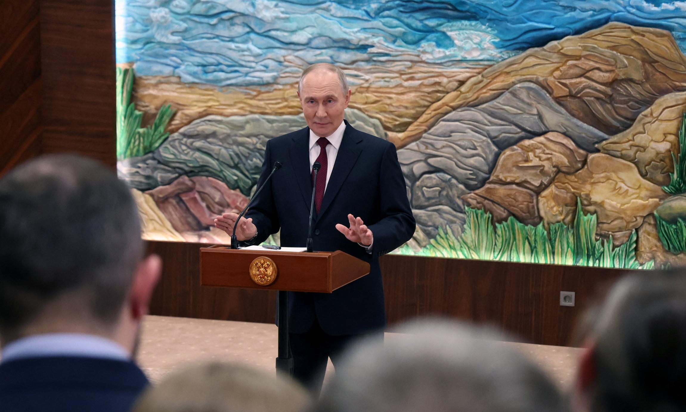 Putin says Russia will end war only when Ukraine retreats