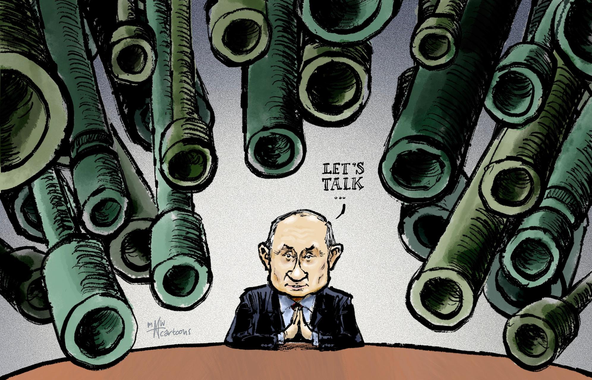 Le Monde's cartoon of the day, by Maarten Wolterink