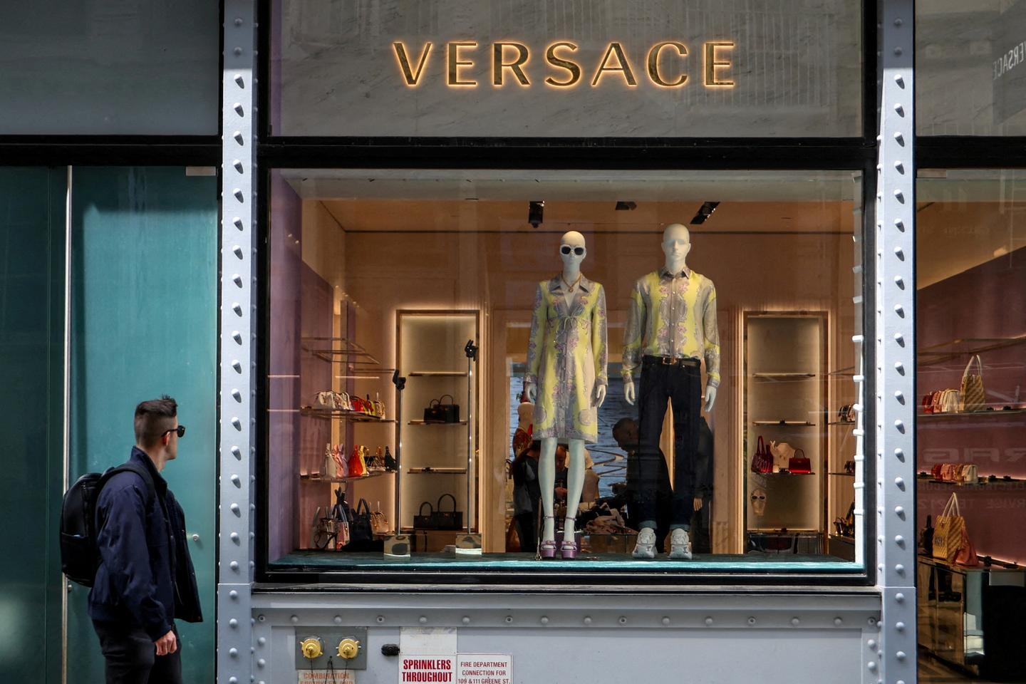 Versace announces departure of creative chief after less than nine months