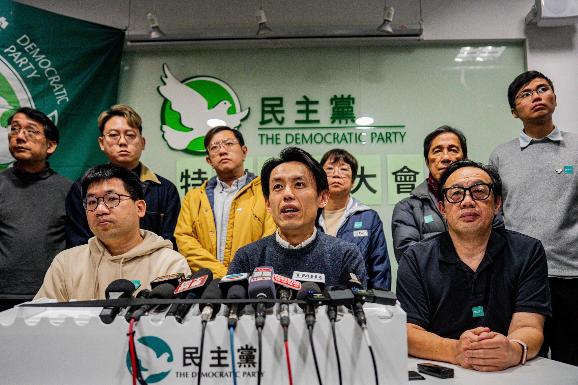 Hong Kong's oldest pro-democracy party disbands