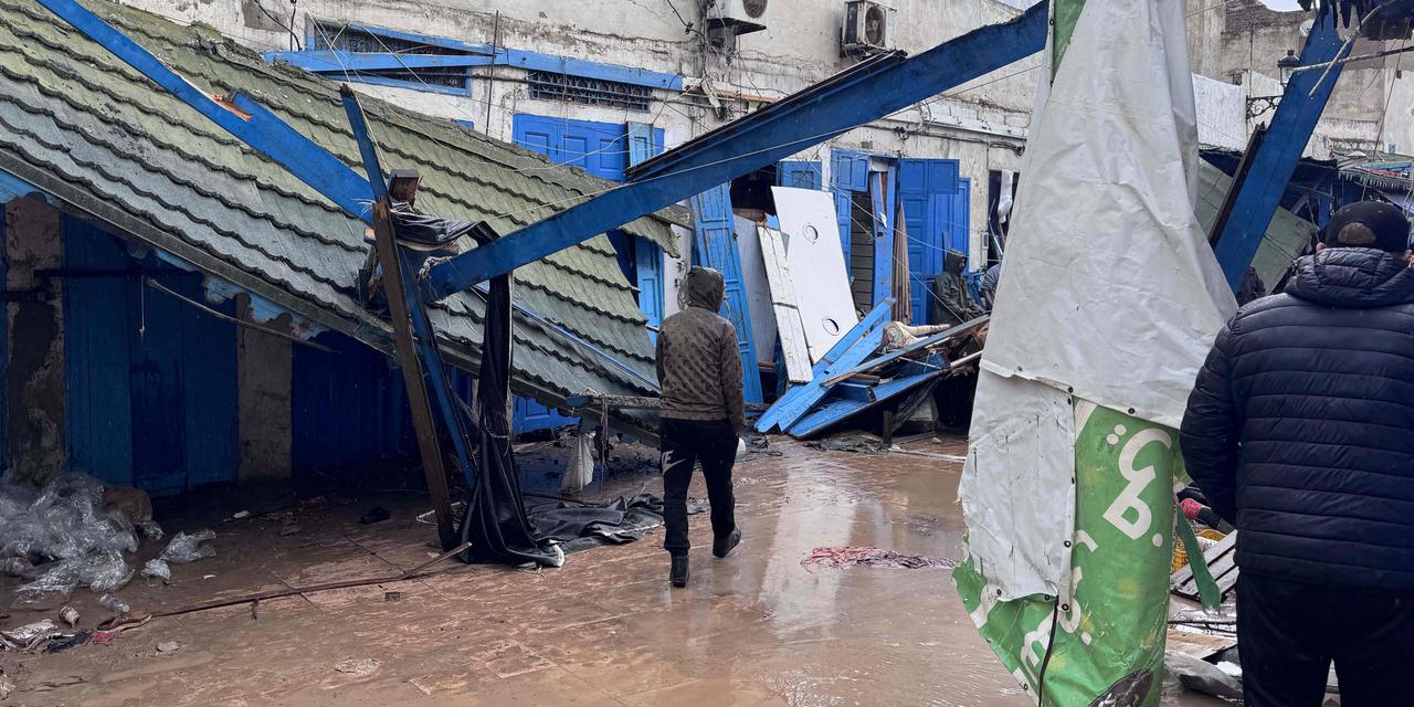 Maroc : les images des inondations qui ont causé la mort de 37 ...