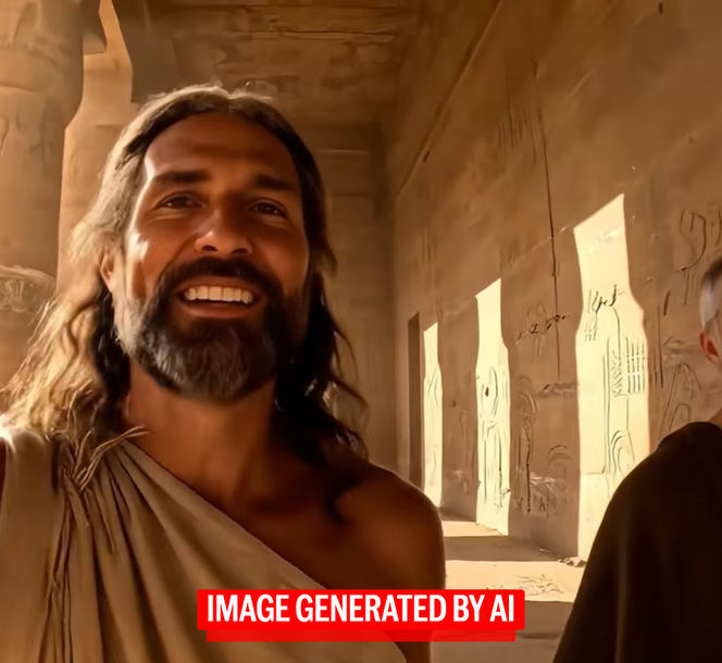 Moses with a selfie stick, Goliath at a weightlifting competition: How ...