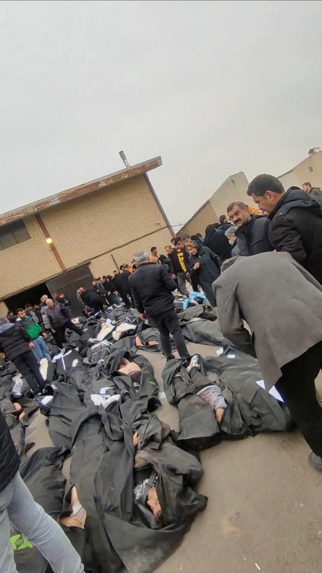 Morgue near Tehran overwhelmed by bodies amid protest crackdown