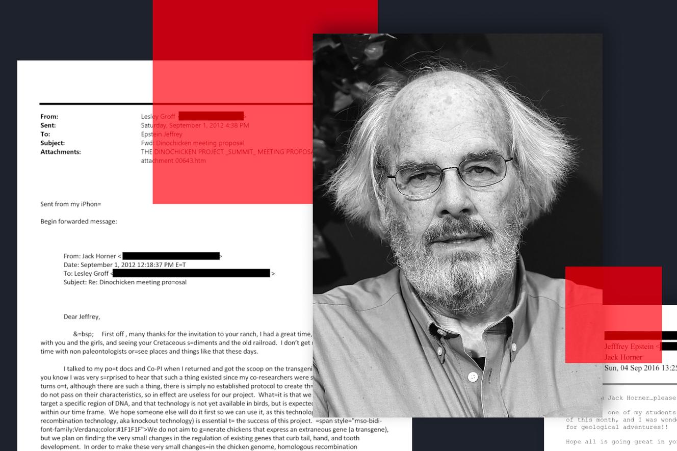 Affaire Epstein : Jack Horner, paléontologue et chasseur de dinosaures ...