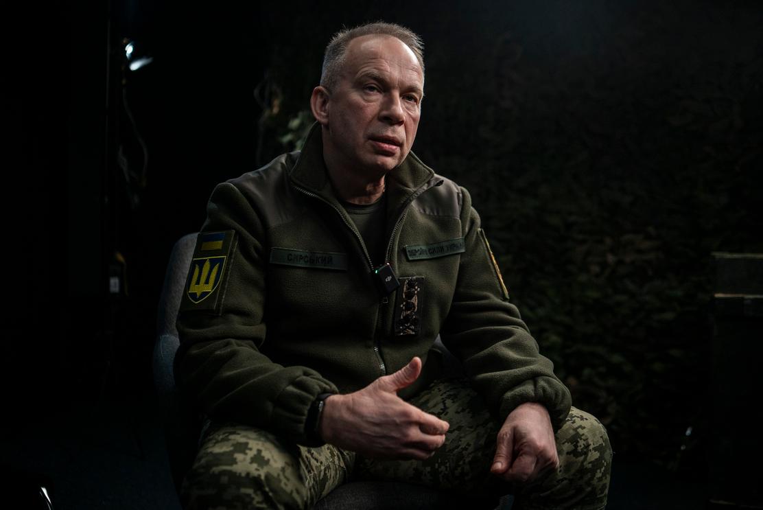 Oleksandr Syrsky, commander of the Ukrainian army, to Le Monde ...