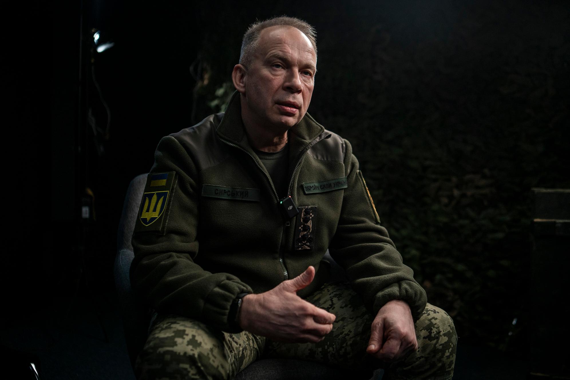 Oleksandr Syrsky, commander of the Ukrainian army, to Le Monde ...