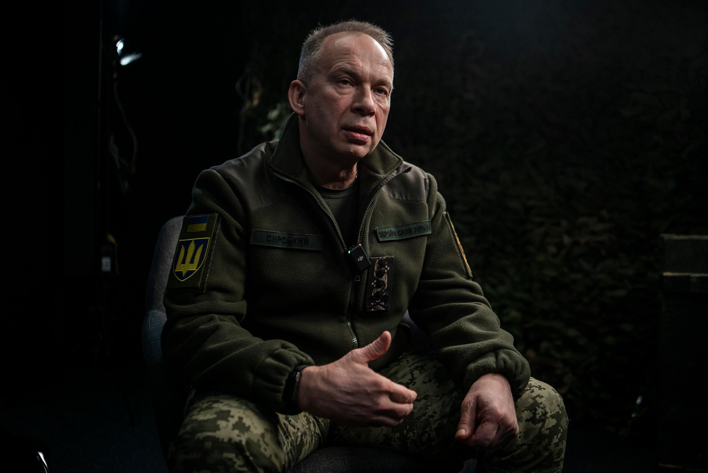 Oleksandr Syrsky, commander of the Ukrainian army, to Le Monde ...