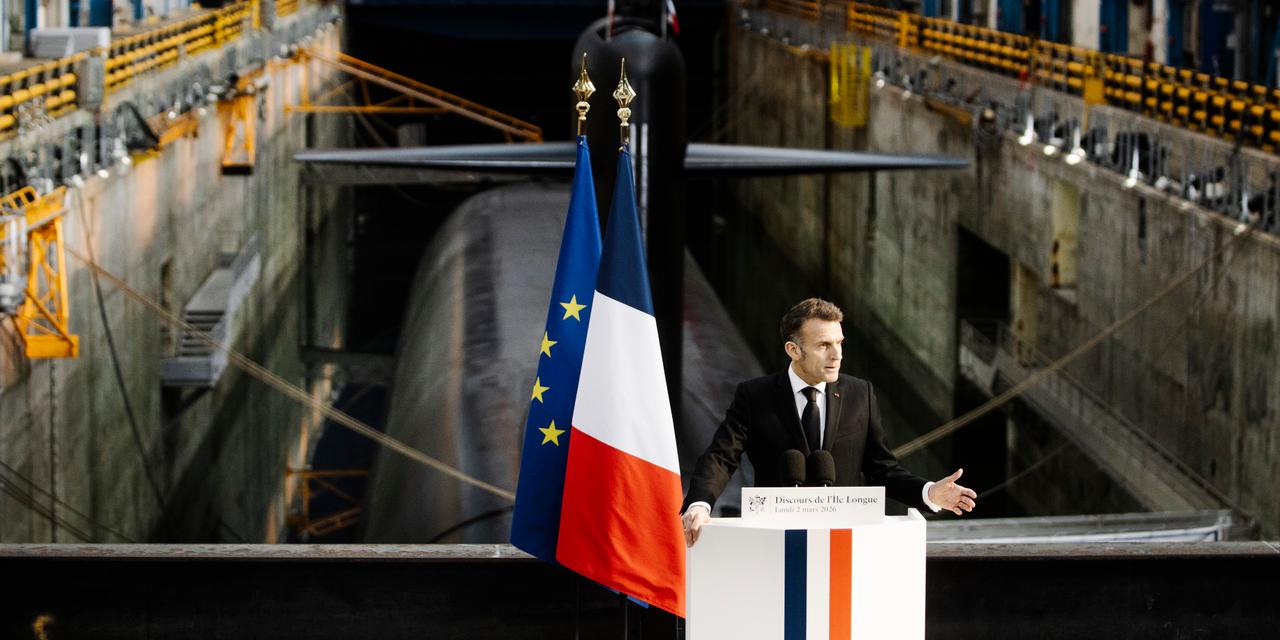 France's nuclear deterrence takes major step toward Europe