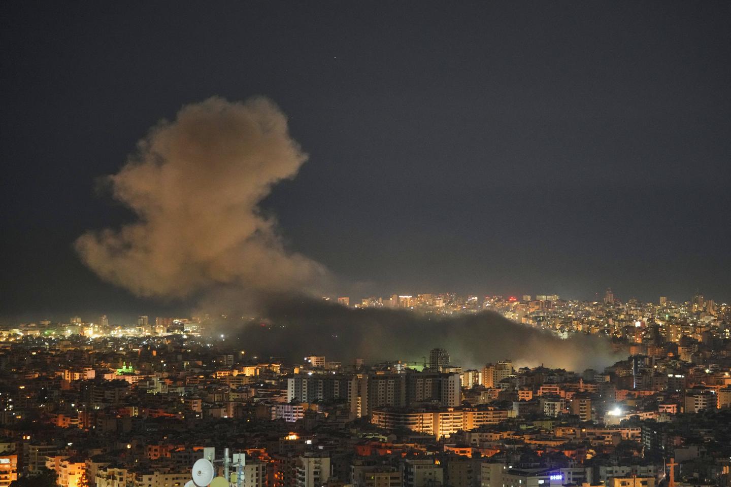 Israel bombs Beirut after telling 700,000 residents to leave