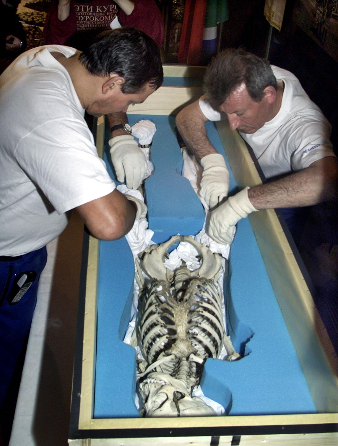 In catacombs, museums, and labs, the delicate heritage of human remains