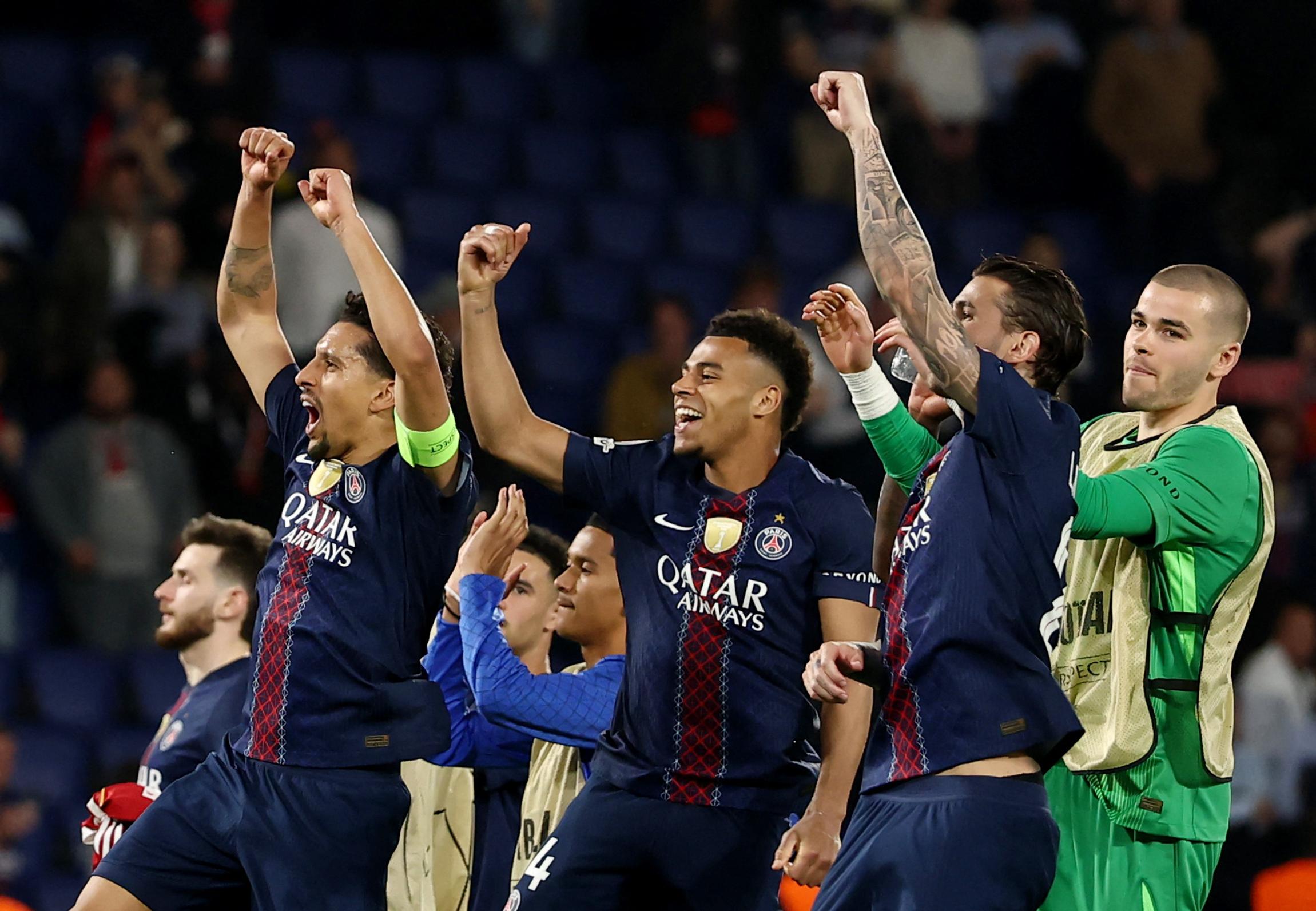 PSG dominate Liverpool and take lead in Champions League quarter-final ...
