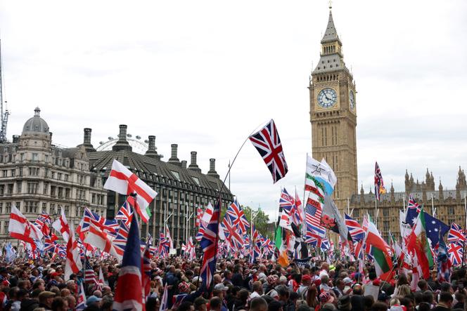 A Londres, des dizaines de milliers de manifestants d’extrême droite ...