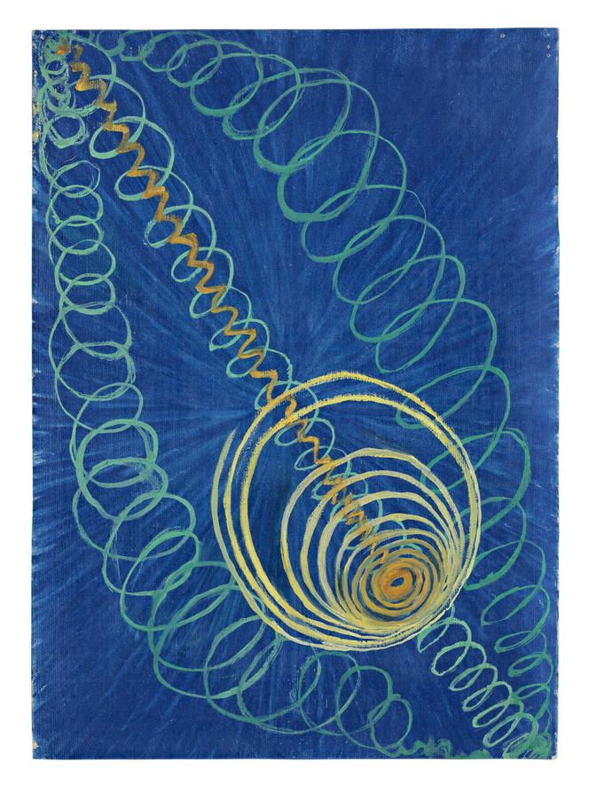 At the Grand Palais, Hilma af Klint, a pioneer of abstraction