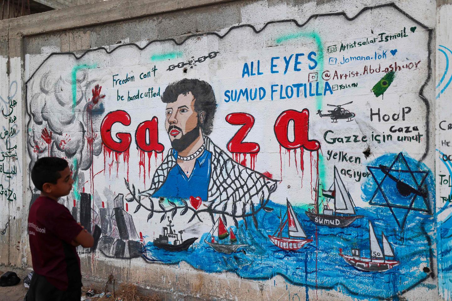 Flottille pour Gaza : trois militants italiens libérés après un mois de ...