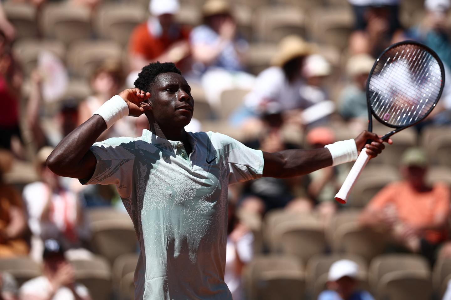 French Open: Moïse Kouamé, 17, makes a splash on big debut