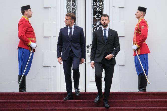 En visite au Monténégro, Emmanuel Macron pousse le pays des Balkans ...